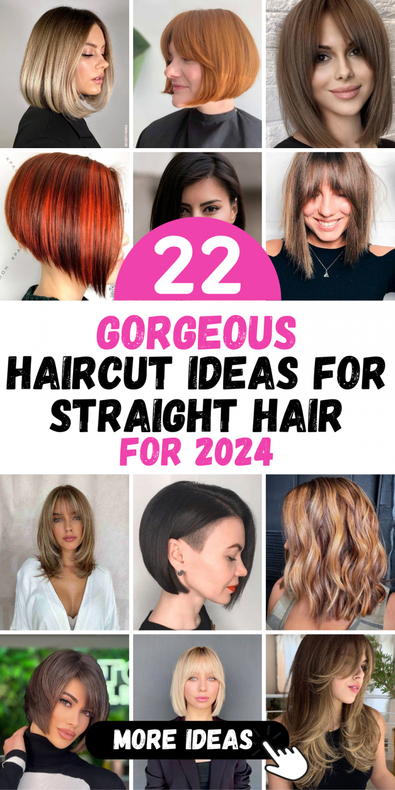 Top 22 Straight Haircut Ideas 2024: Styles for Men & Women, All Lengths