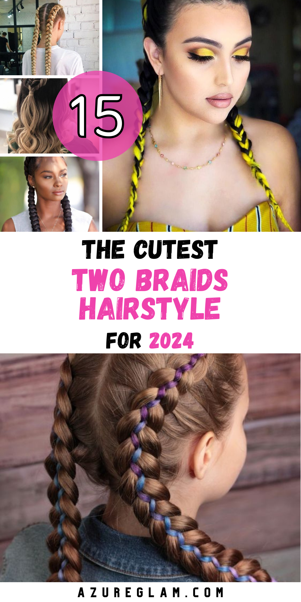 2024's Top 15 Two Braids Hairstyles: Trends for Men, Women, & Kids ...