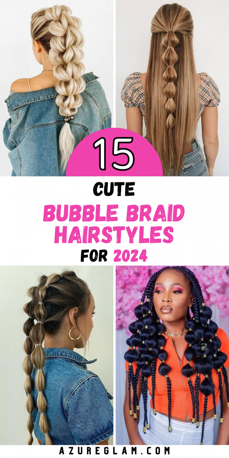 2024 Bubble Braid Hairstyles: Creative Ideas for Black Women, Short ...