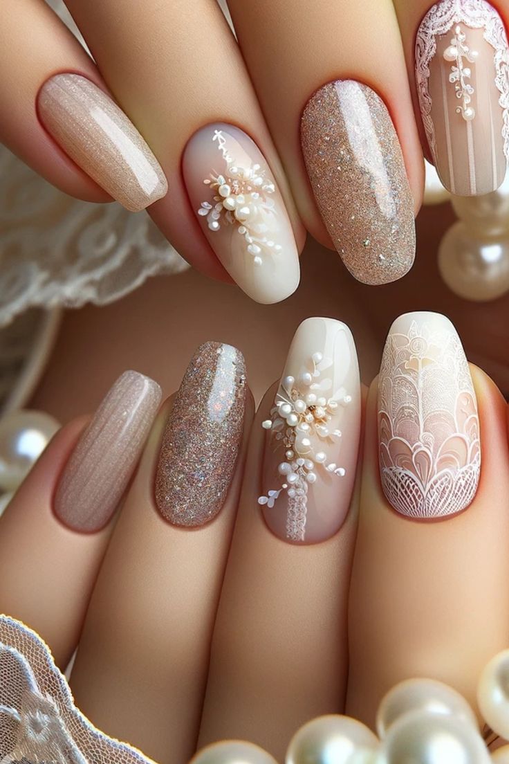 2024's Top 22 Wedding Nail Trends: Elegant, Classy, and Unique Bridal ...
