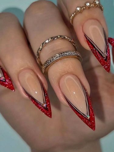 Top 21 Red Nails Trends for 2024: Unique Designs, Shapes, and Styles ...
