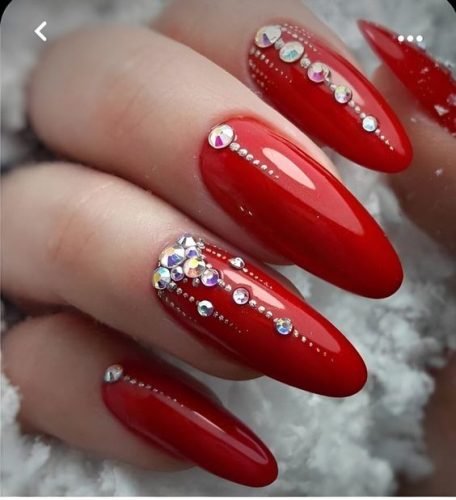 Top 21 Red Nails Trends for 2024: Unique Designs, Shapes, and Styles ...