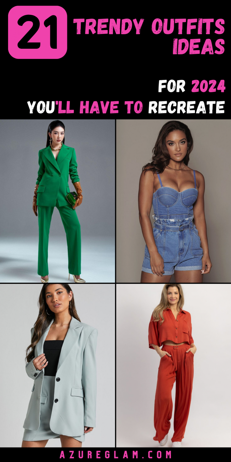 2024's Top Fashion Trends: 22 Chic and Trendy Outfit Ideas for Every Season