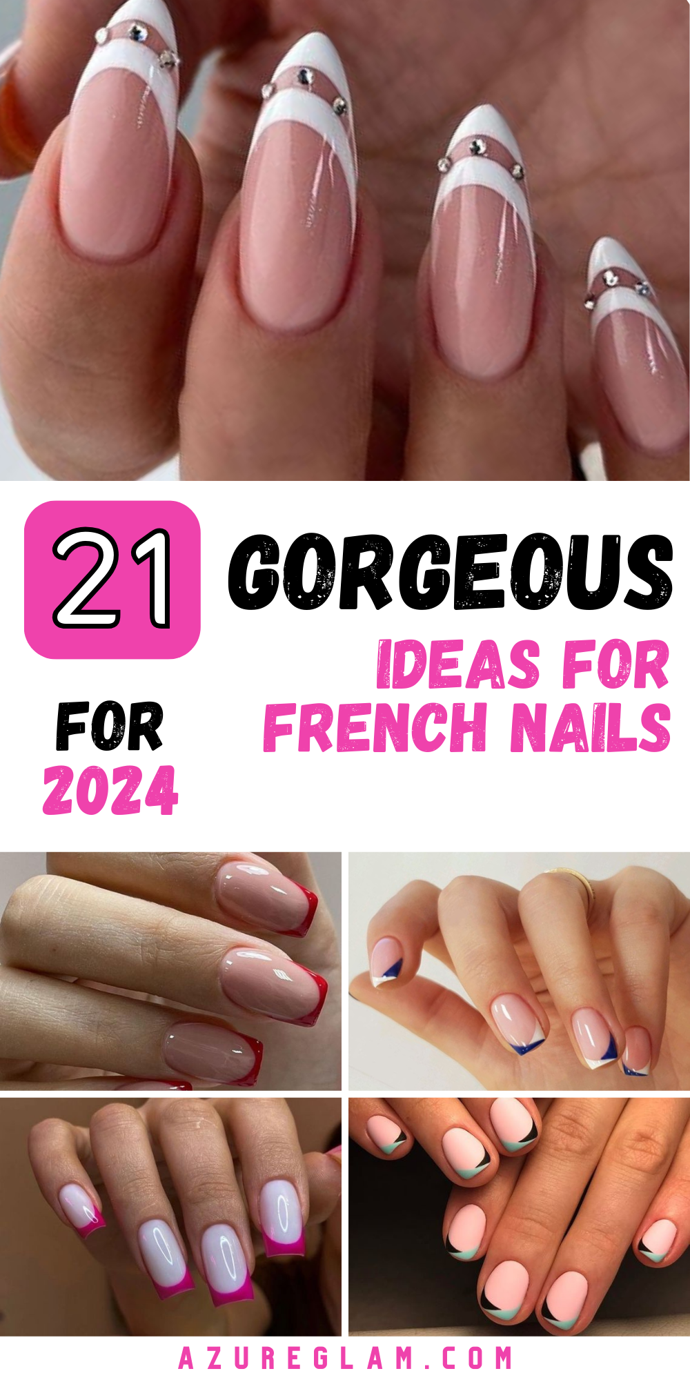 2024's Top French Nail Trends: Classic Elegance Meets Modern Styles