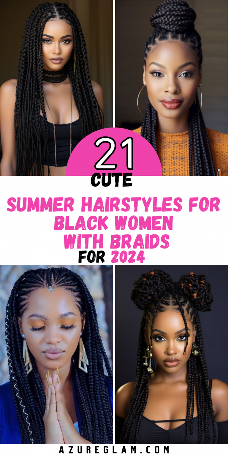 2024's Top 21 Summer Hairstyles for Black Women: Trendy Braids & Chic Looks