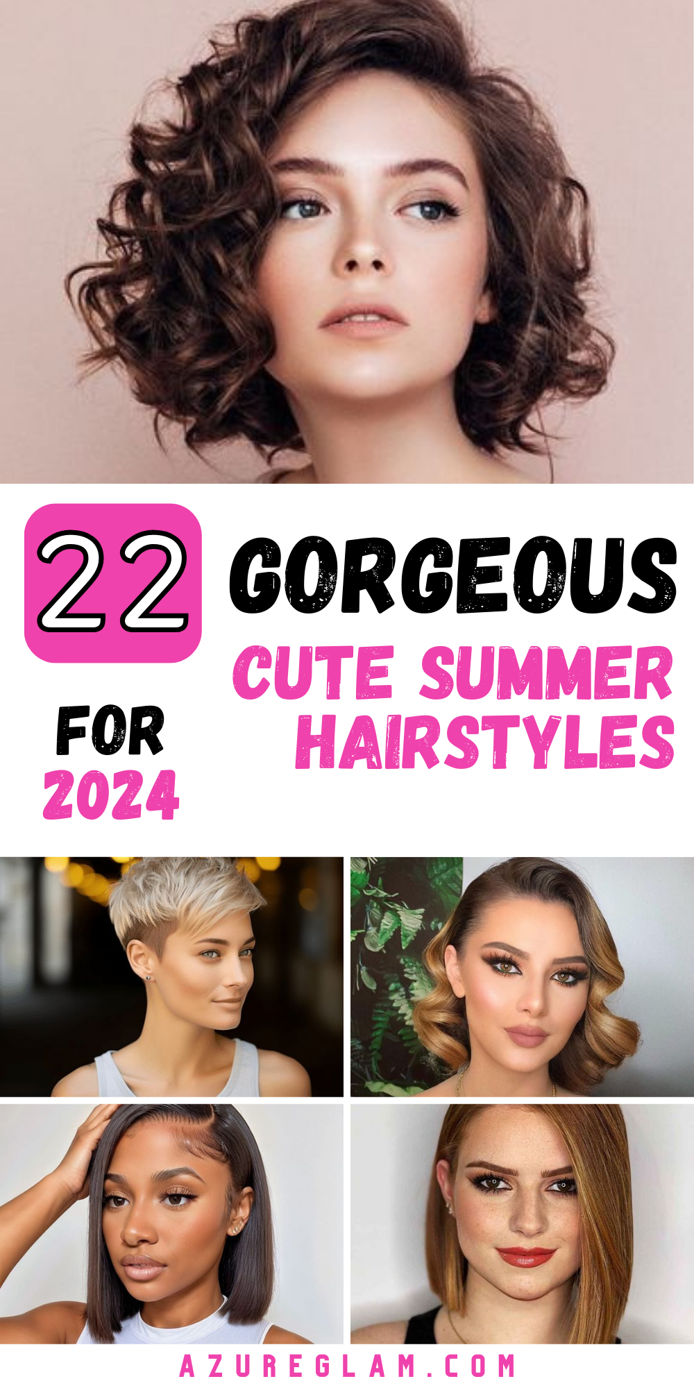 22 Trendy Cute Summer Hairstyles 2024: From Beach Waves to Chic Updos ...
