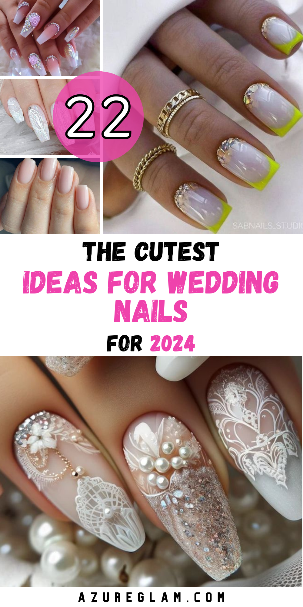 2024's Top 22 Wedding Nail Trends: Elegant, Classy, and Unique Bridal ...