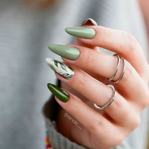 Top 19 Olive Nail Designs for a Trendy 2024 - Get Inspired Now