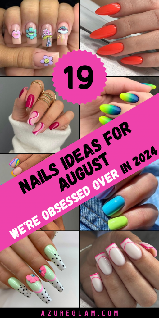 Captivating August Nails 2024: Unveil Trendy Designs & Shapes for Your ...
