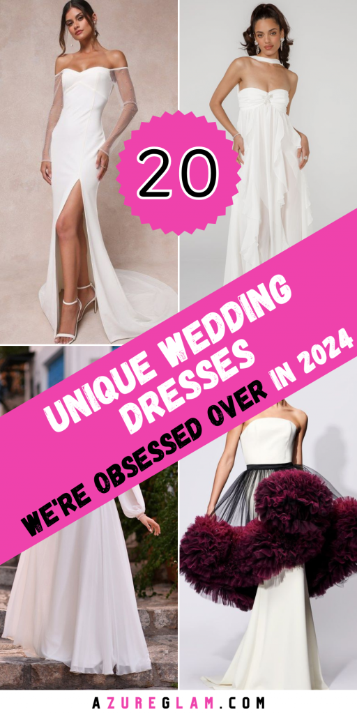 2024's Top 20 Unique Wedding Dresses - Embrace Your Unique Style