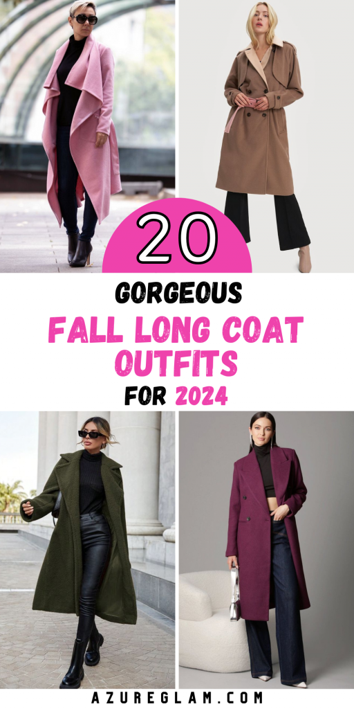 Discover 20 Trendy Fall Long Coat Outfits 2024 with Styles for Every ...