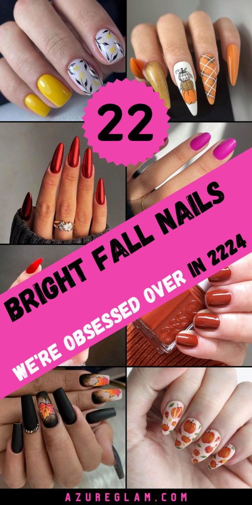 Bright Fall Nails 2024: 22 Vibrant Ideas and Designs for the Autumn Season