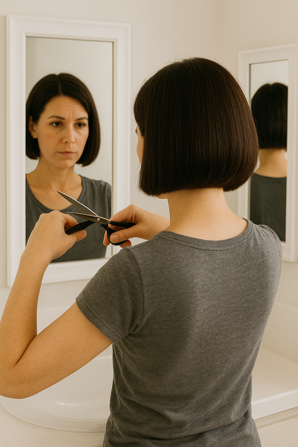 9 Ways to Cut Your Own Hair at Home with Short Tutorials for Bob Pixie ...