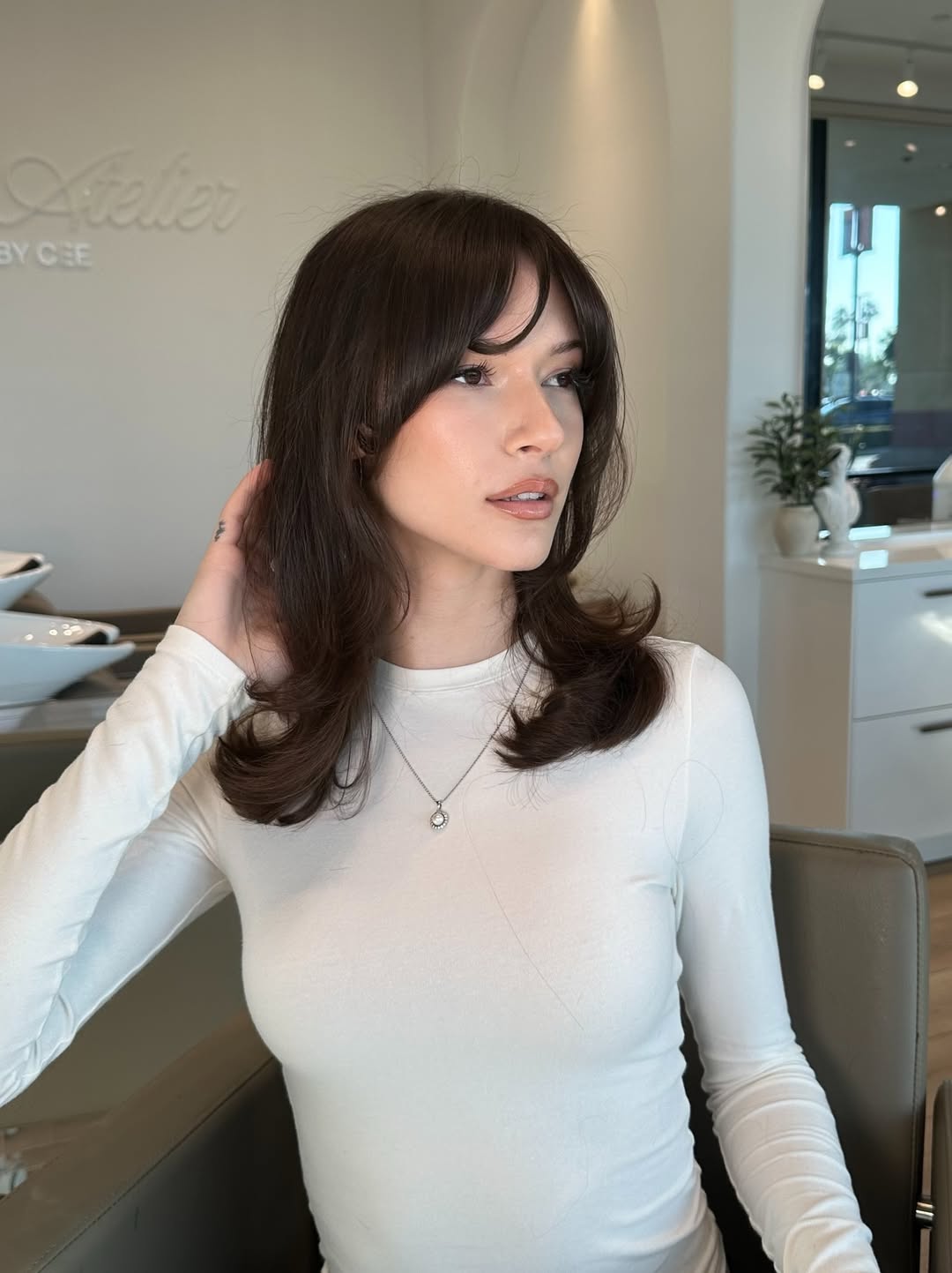 27 Stunning Medium Haircuts with Bangs for 2026